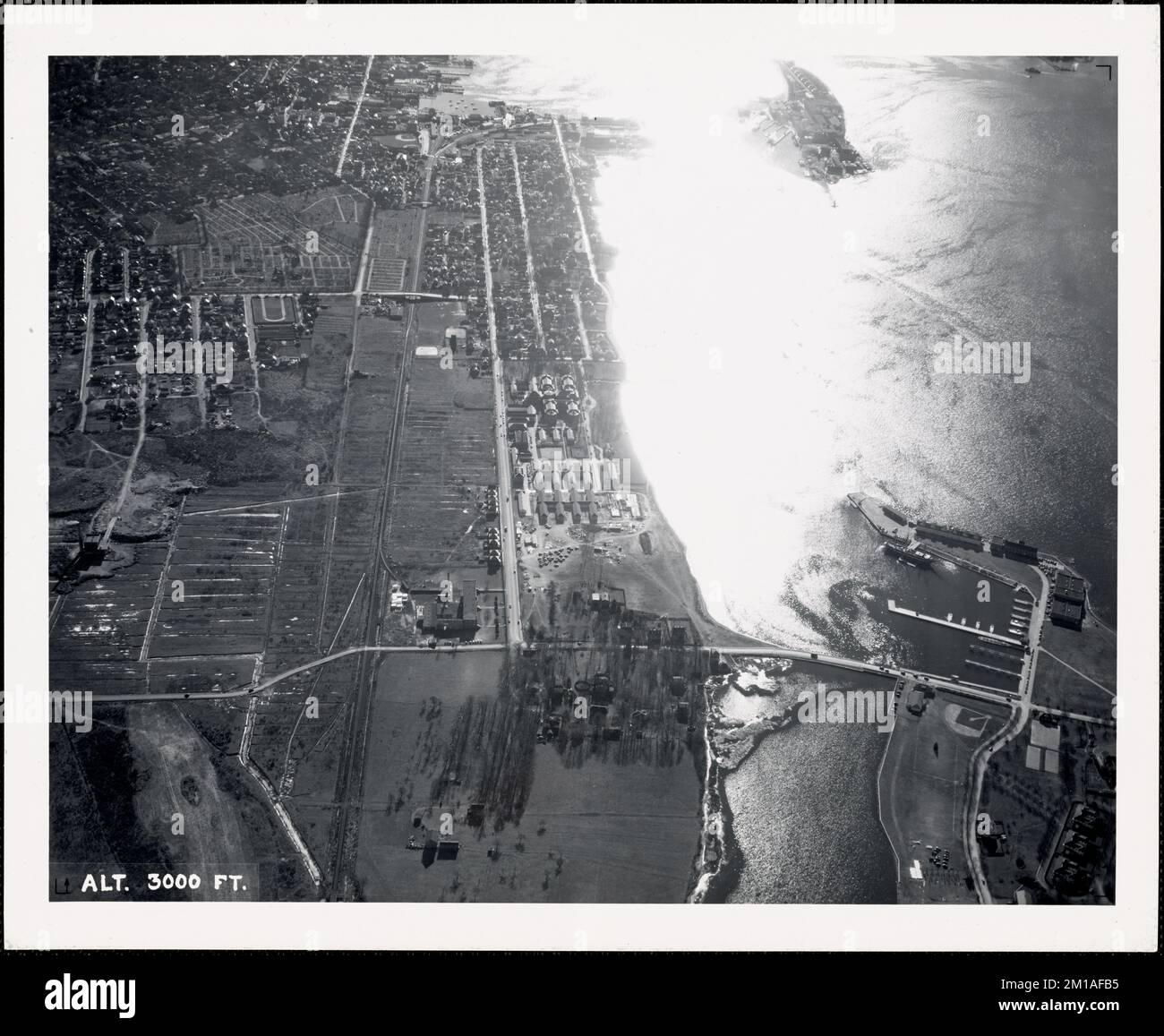 U.S. Naval Hospital, Newport, RI-view from north 3000 ft. , Naval ...