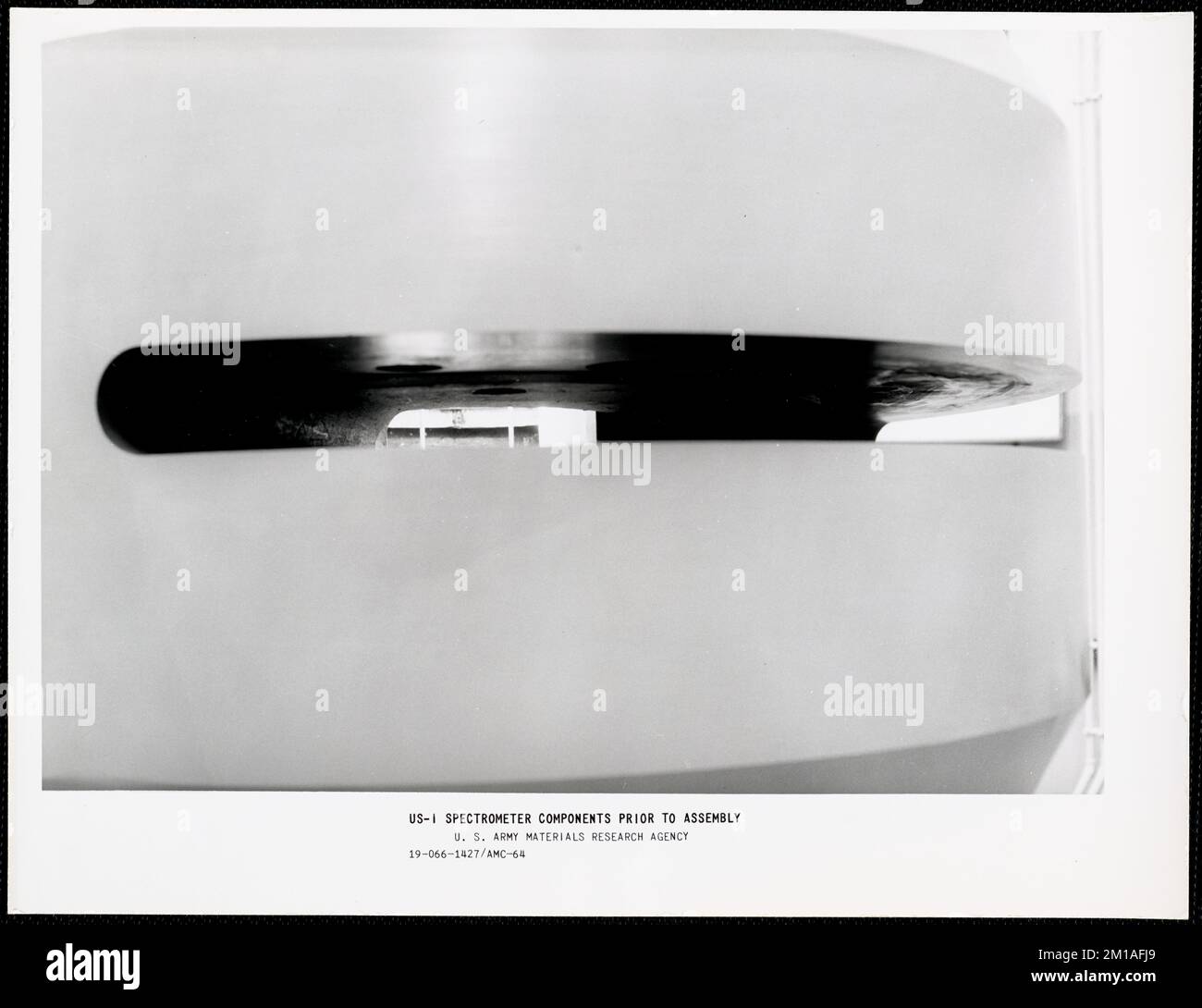 US-1 spectrometer components prior to assembly , Armories, Ordnance ...