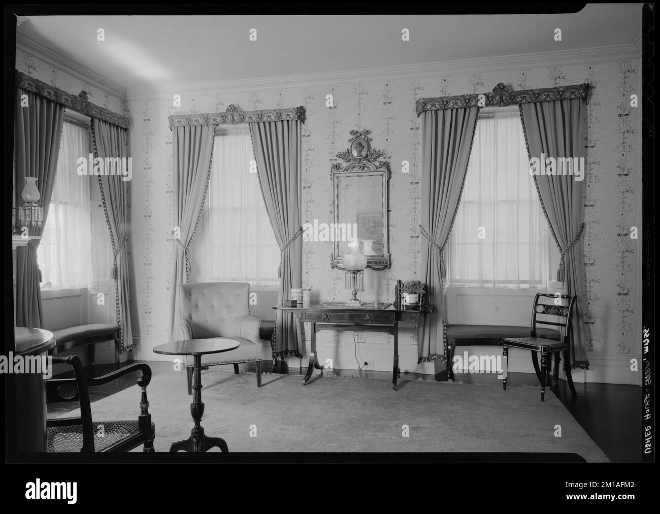 Usher House, interior , Architectural elements, Rooms & spaces. Samuel ...