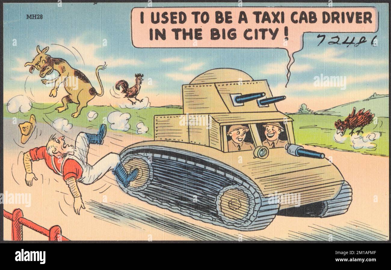 I used to be a taxi cab driver in the big city! , Tanks Military ...