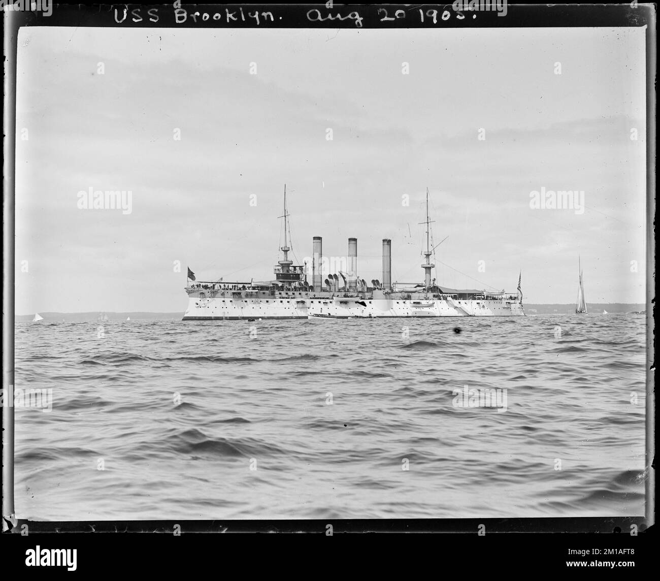 U.S.S. Brooklyn , Boats, Brooklyn Armored cruiser. Herman Parker ...