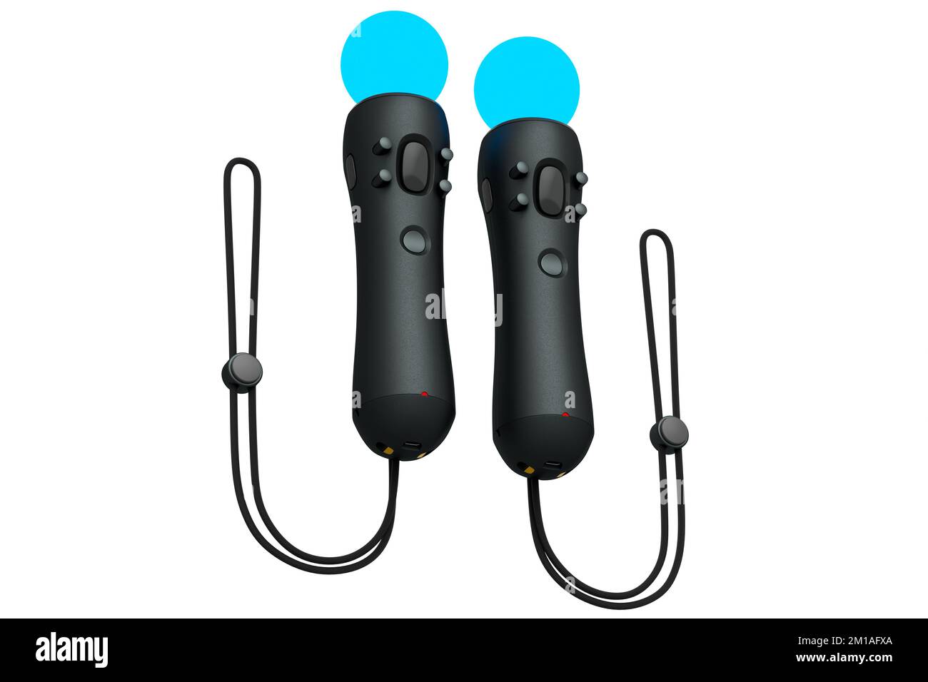 Virtual reality controllers for online and cloud gaming on white ...