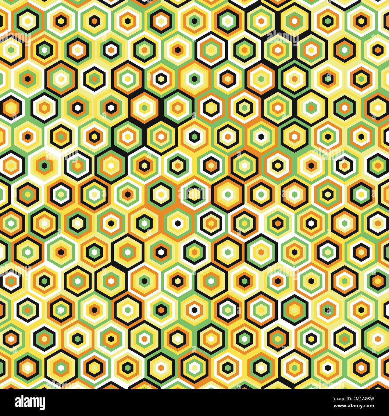 Hexagonal Maze generative pattern illustration Stock Vector Image & Art ...