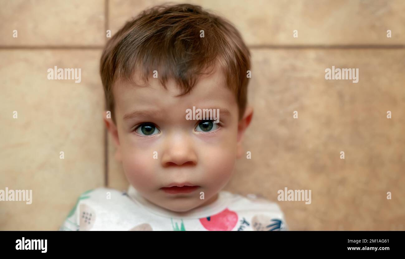 Sad boy crying hi-res stock photography and images - Alamy