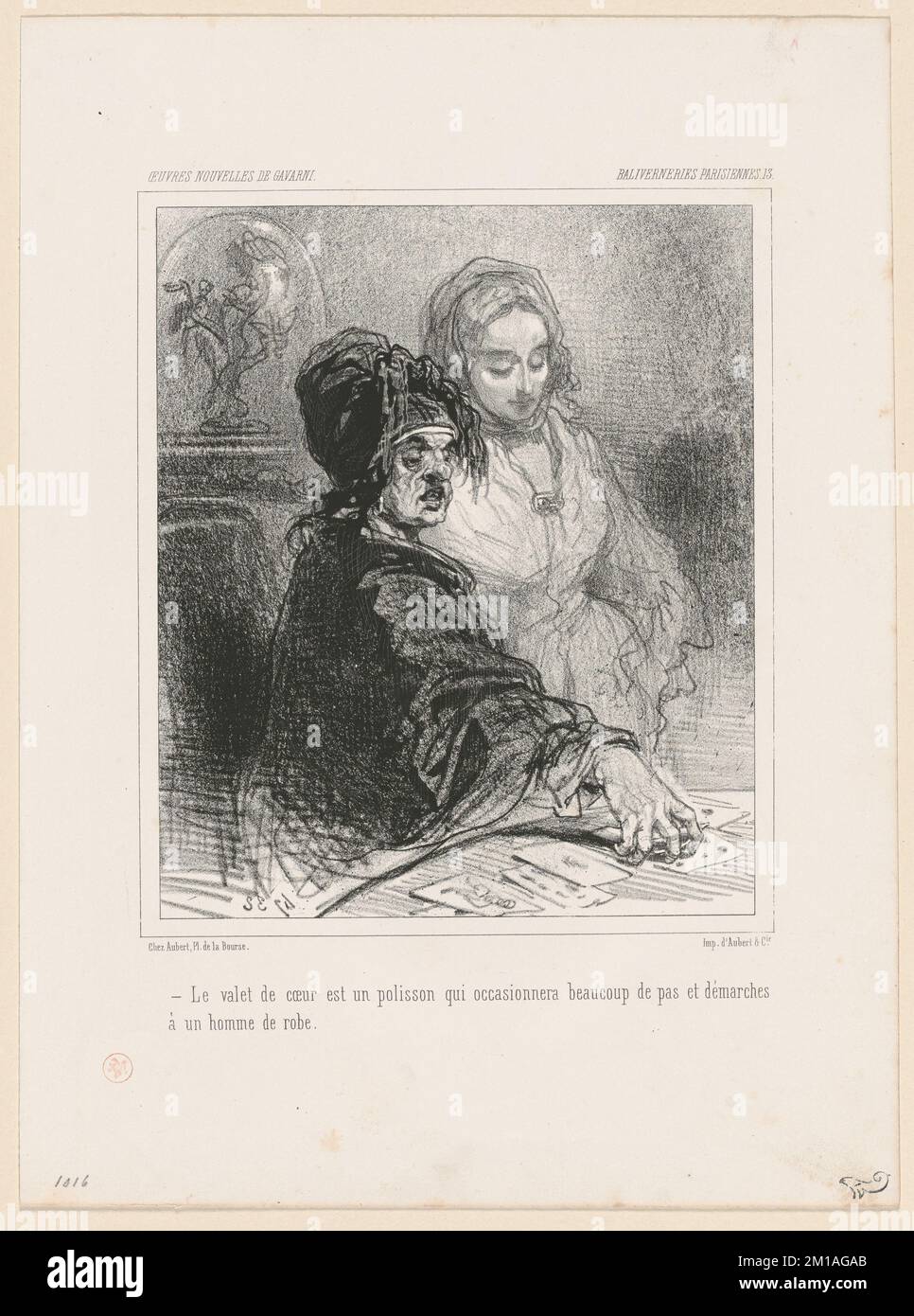 Le valet de cœur est un polisson qui occasionnera beaucoup de pas et ...