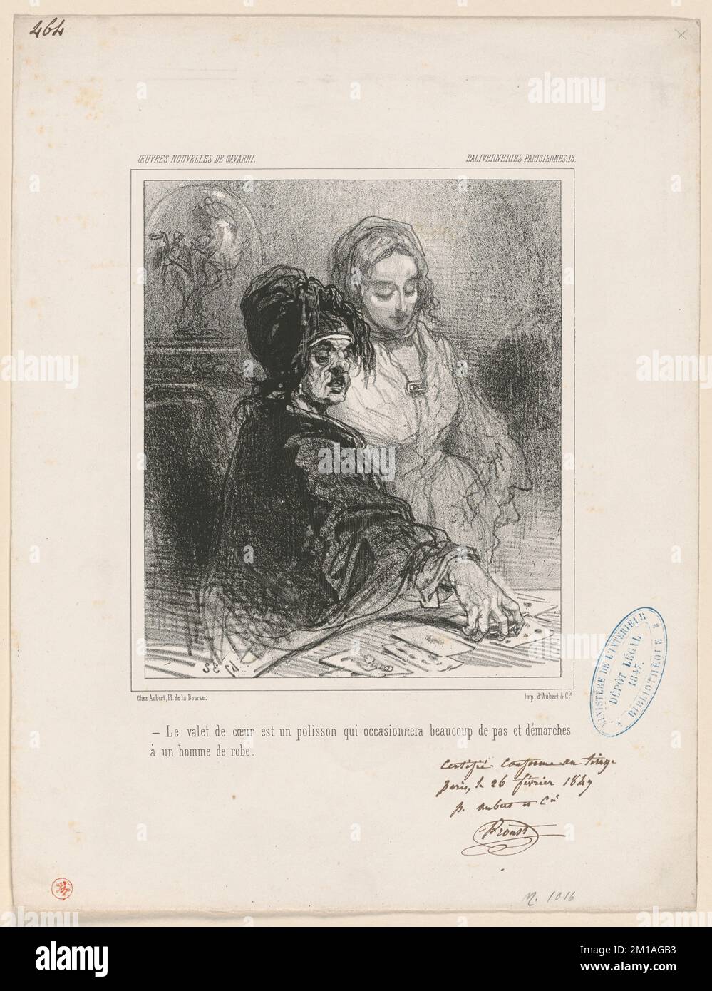 Le valet de cœur est un polisson qui occasionnera beaucoup de pas et ...