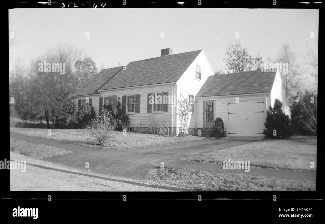 Valley Road #64 , Houses. Needham Building Collection Stock Photo - Alamy