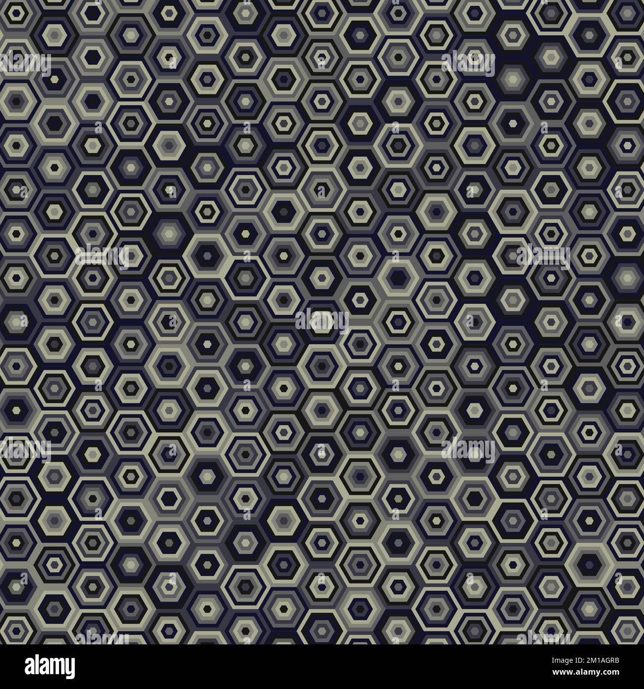 Hexagonal Maze generative pattern illustration Stock Vector Image & Art ...