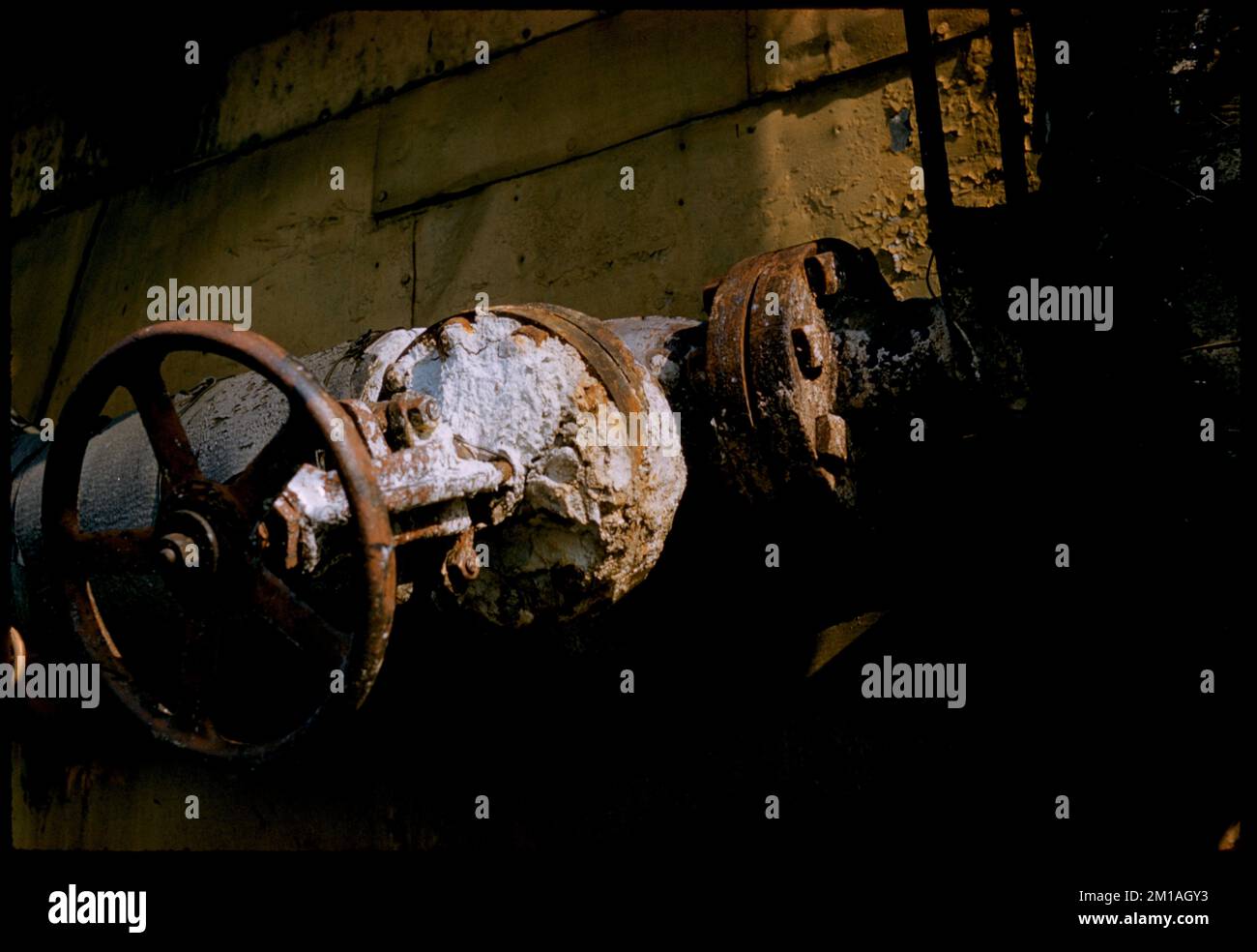 Valve wheel of pipe , Pipes Conduits. Edmund L. Mitchell Collection ...