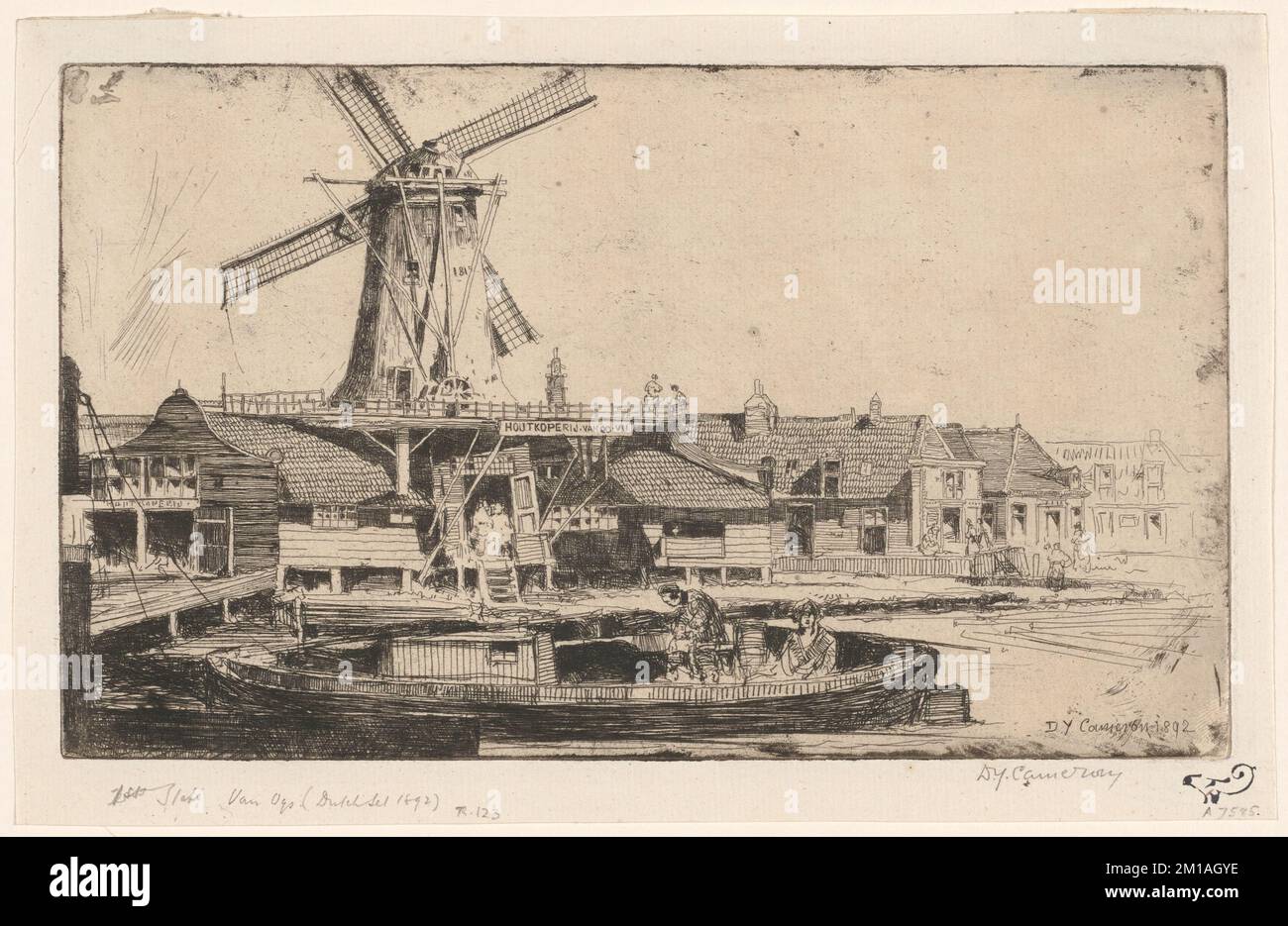 Van Og's Houtkoperij , Windmills, Rivers, Boats. Sir David Young ...