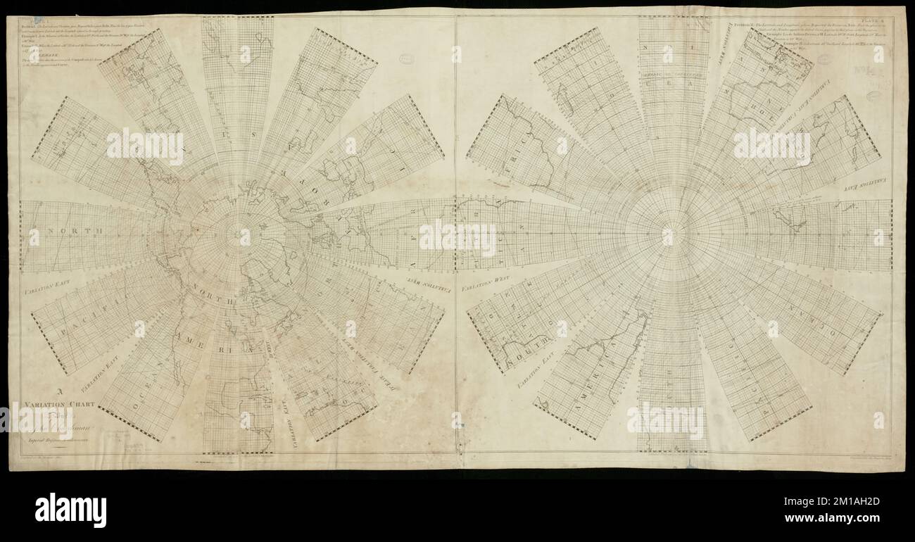 A variation chart , World maps, Early works to 1800 Norman B. Leventhal ...