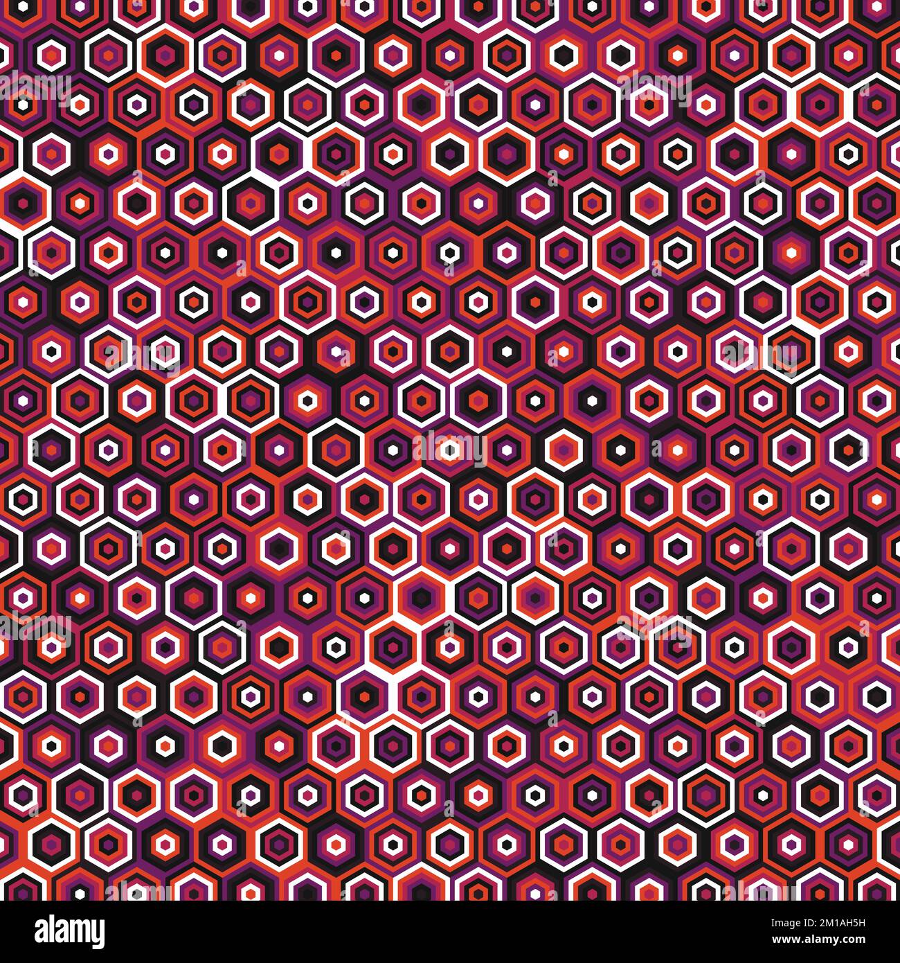 Hexagonal Maze generative pattern illustration Stock Vector Image & Art ...