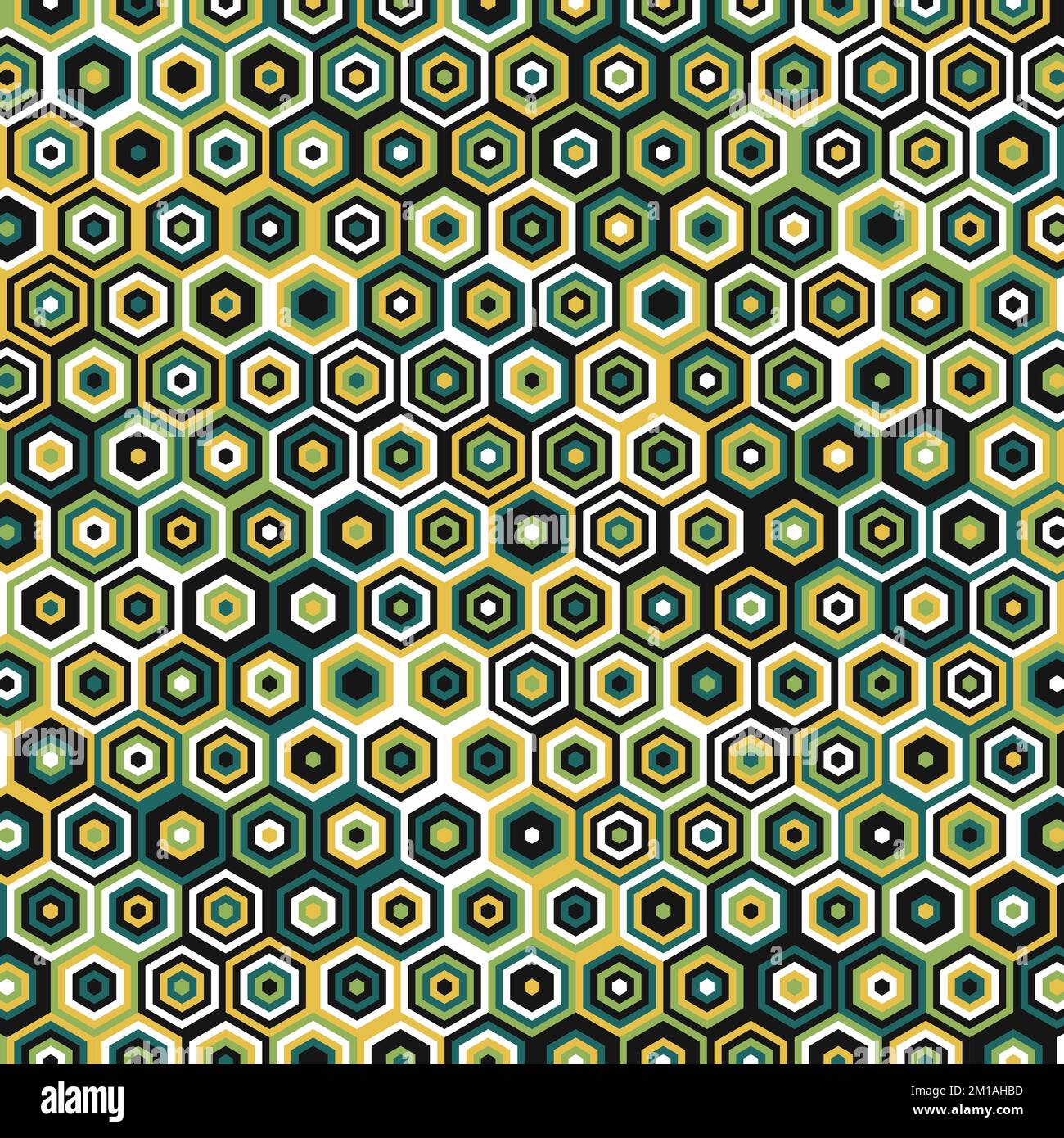 Hexagonal Maze generative pattern illustration Stock Vector Image & Art ...