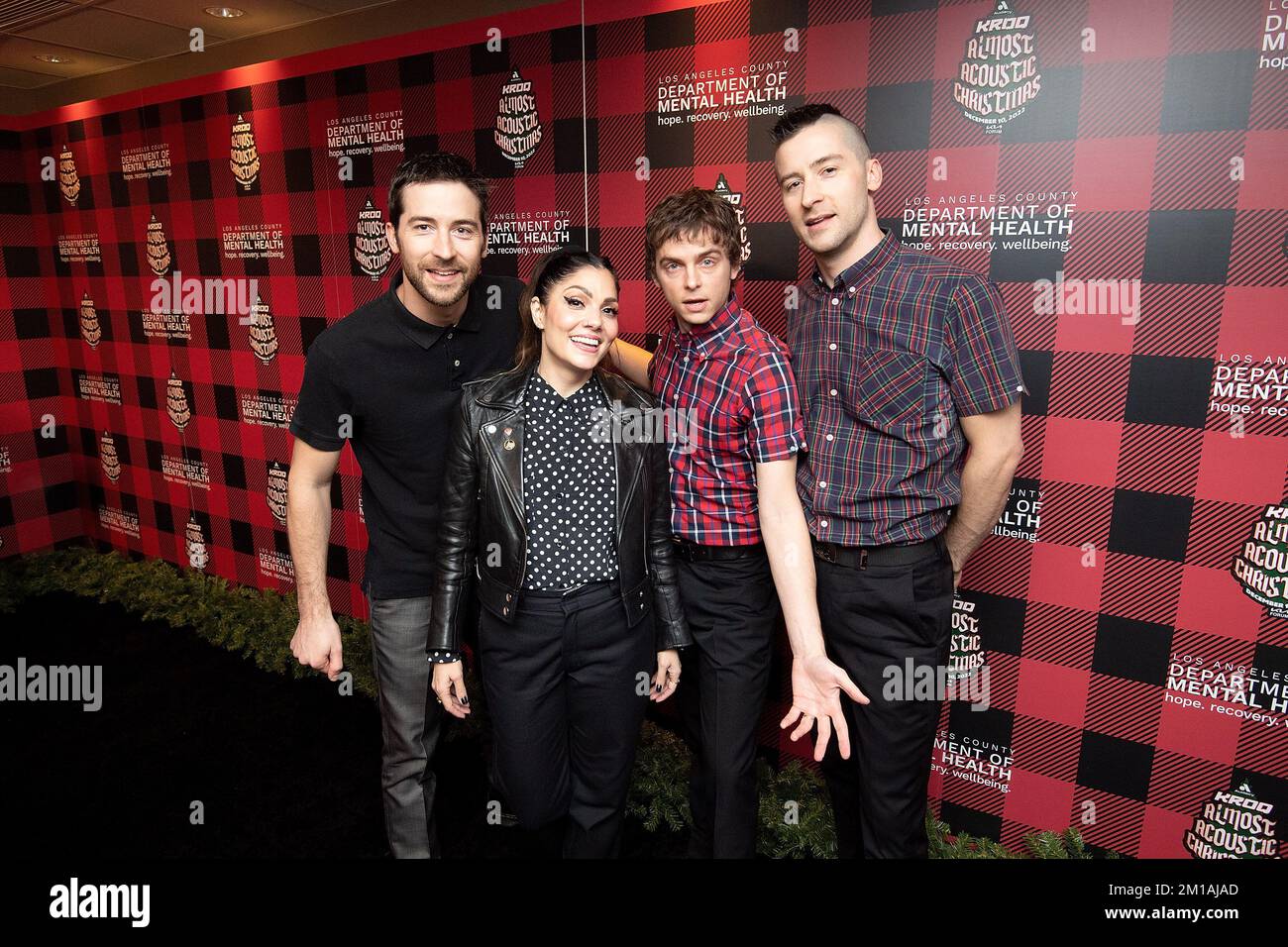 Inglewood, USA. 10th Dec, 2022. The Interrupters - Jesse Bivona, Aimee ...