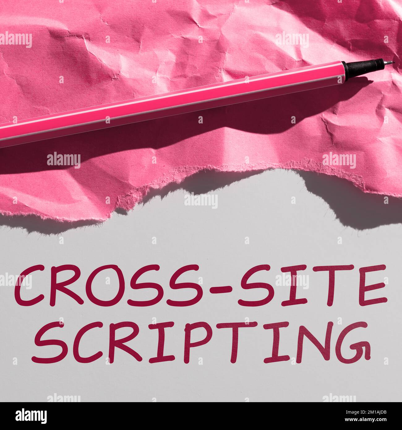 Cross site scripting text hi-res stock photography and images - Alamy
