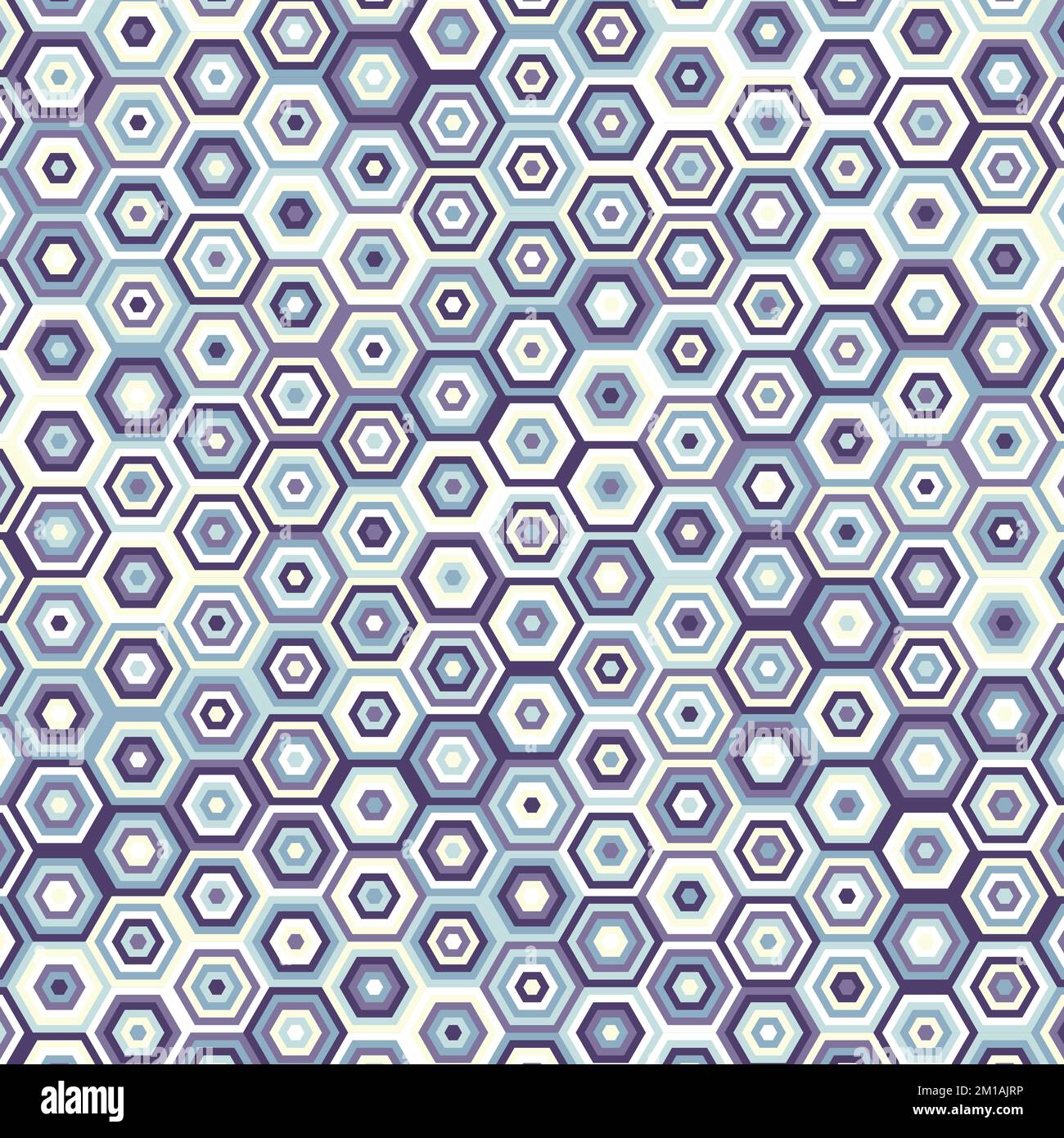 Hexagonal Maze generative pattern illustration Stock Vector Image & Art ...