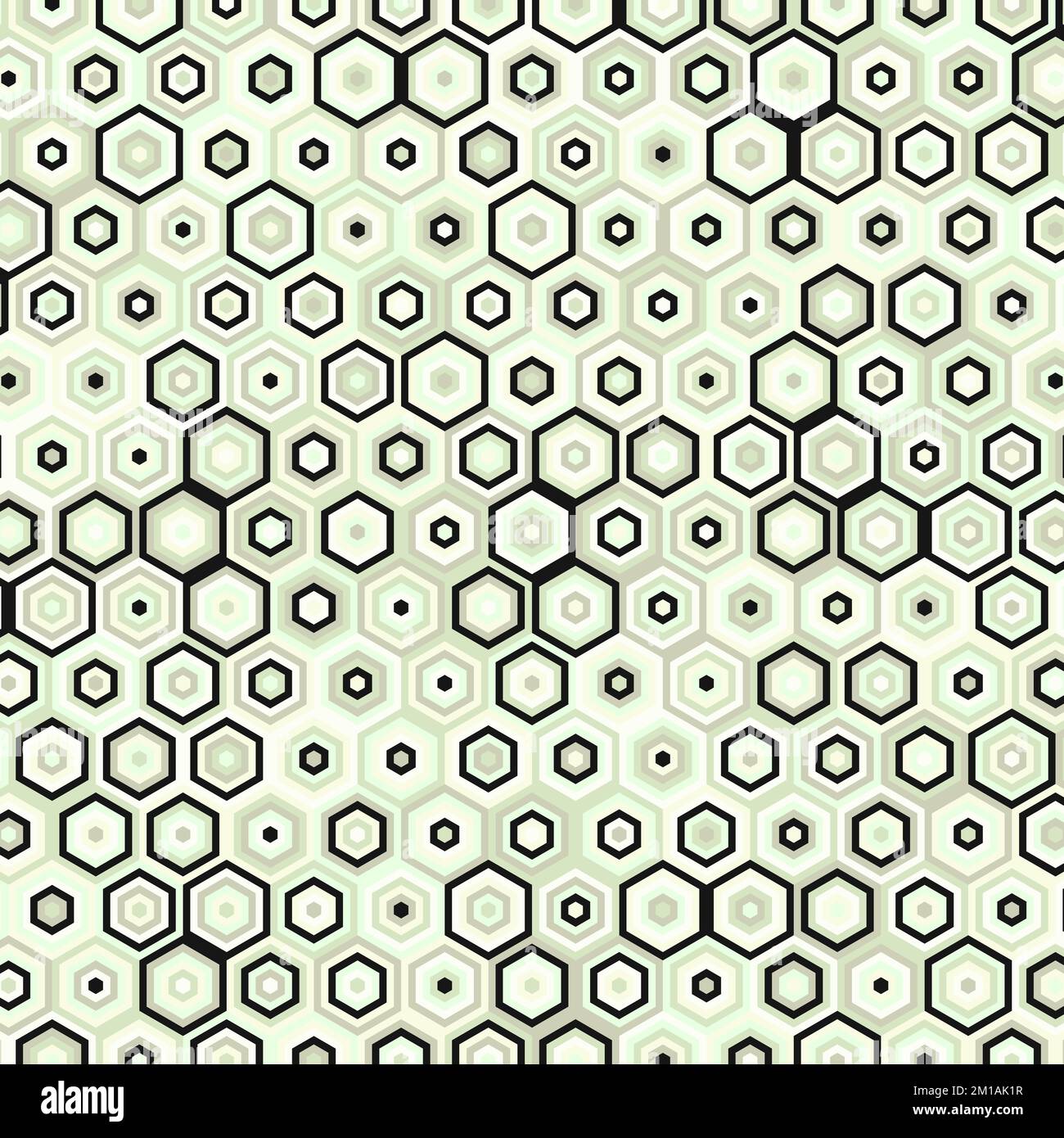 Hexagonal Maze generative pattern illustration Stock Vector Image & Art ...