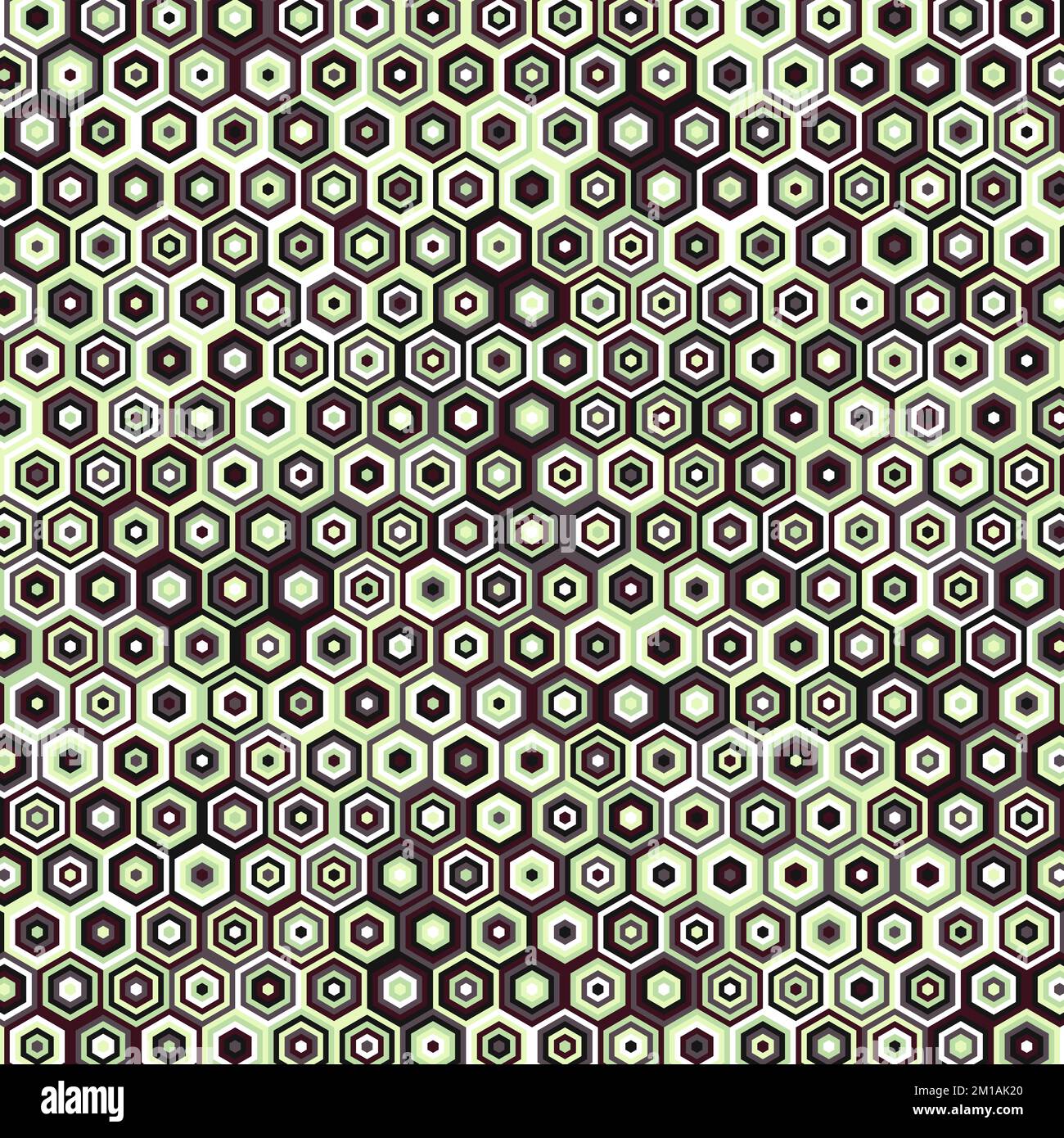 Hexagonal Maze generative pattern illustration Stock Vector Image & Art ...