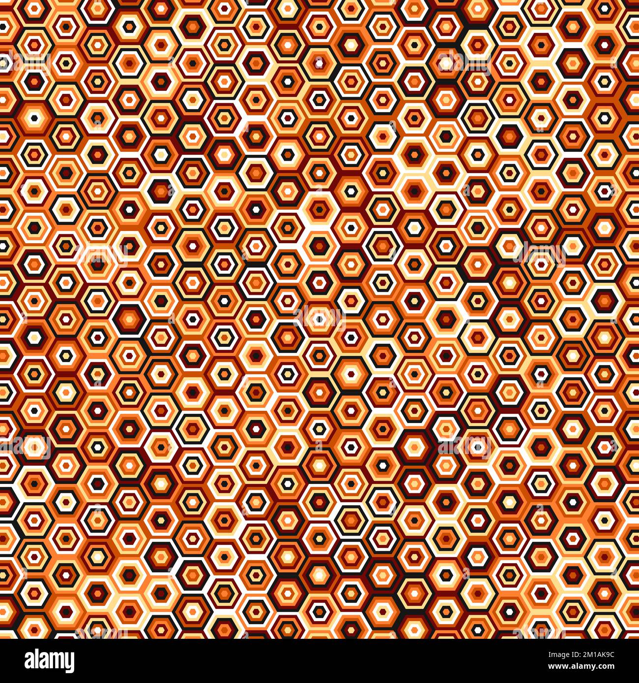 Hexagonal Maze generative pattern illustration Stock Vector Image & Art ...