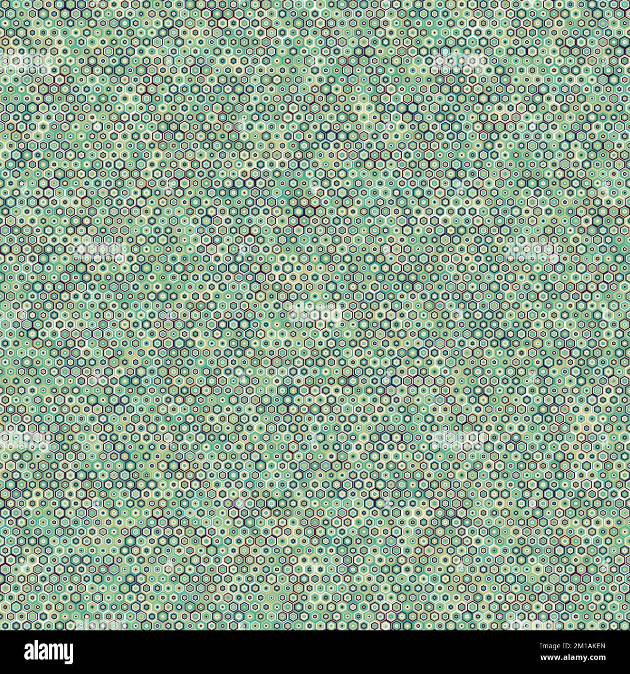 Hexagonal Maze generative pattern illustration Stock Vector Image & Art ...