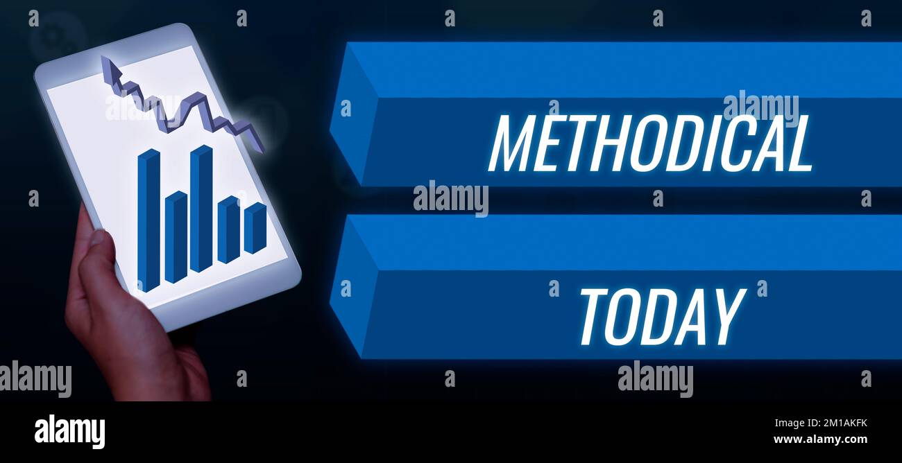 Text showing inspiration Methodical. Business idea System of Methods used in a study or activity ...