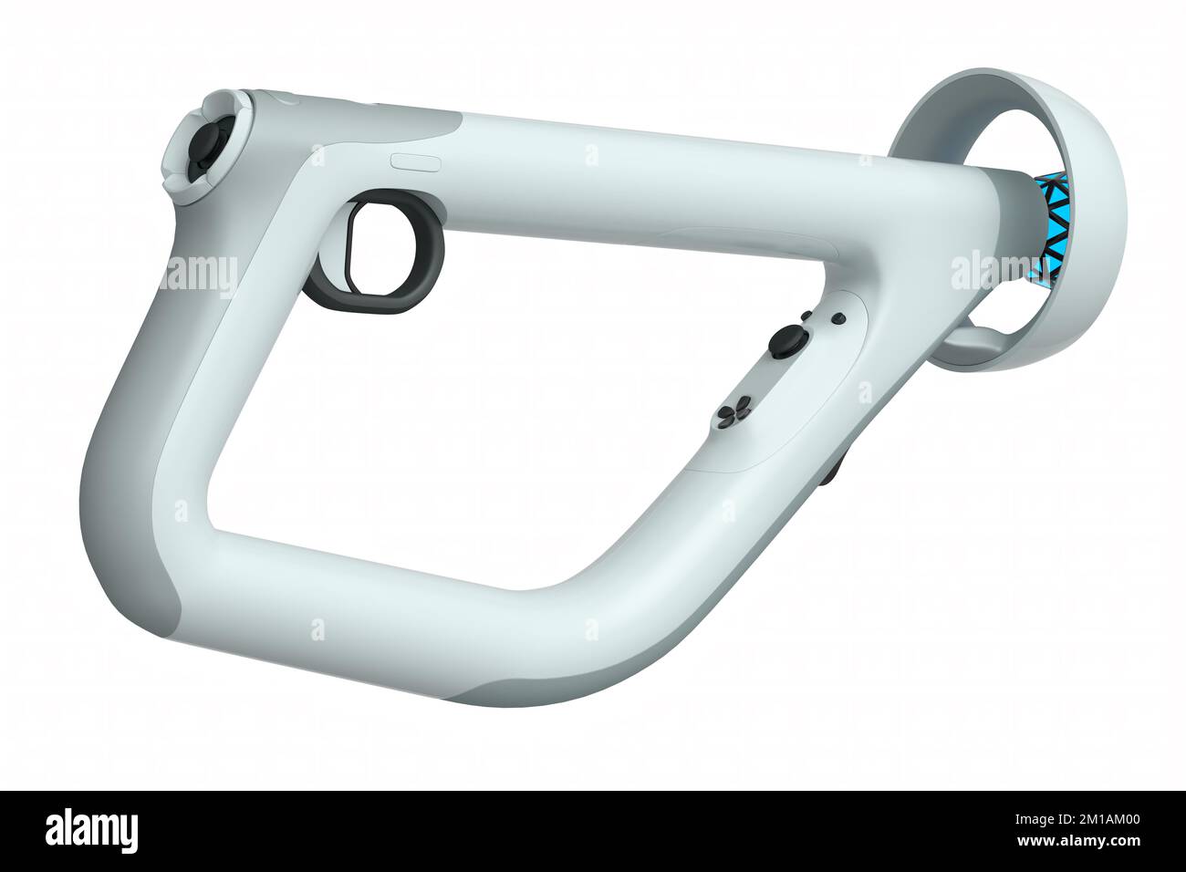 Virtual reality controllers for online and cloud gaming on white ...