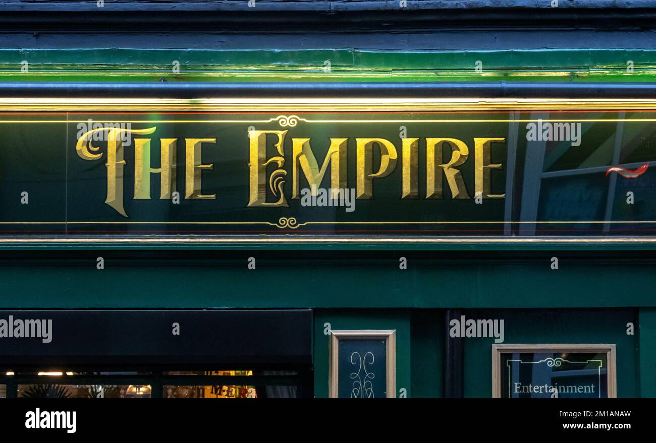 The Empire Bar in Liverpool Stock Photo - Alamy