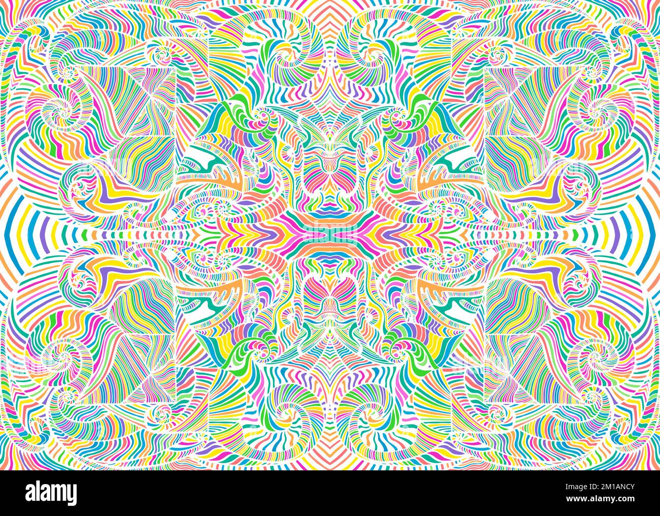Abstract bizarre background with amazing patterns Stock Vector Image ...