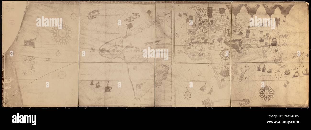 Vesconte de Maiollo conposuy hanc cartan in Janua anno dñy. 1587. die ...