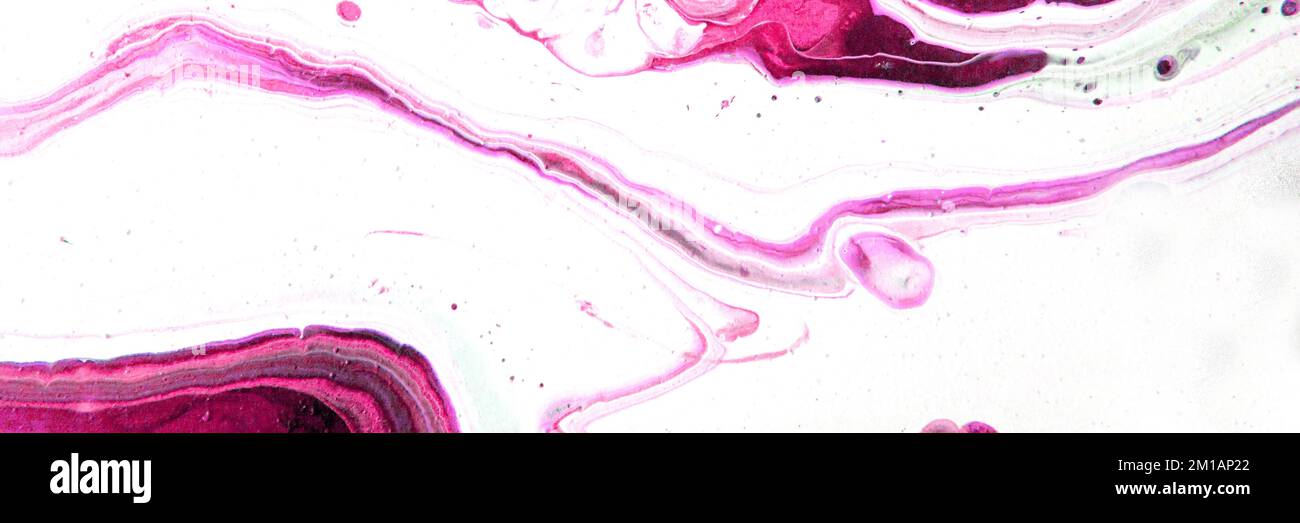 Spread-out acrylic paint Abstract background made in the technique of ...