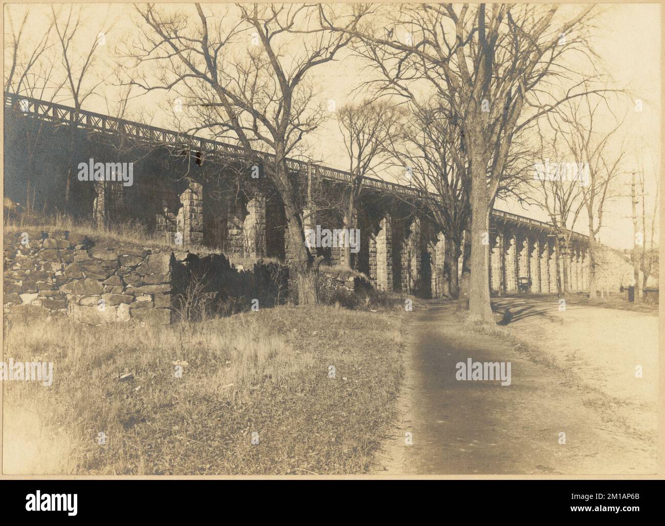 Viaduct. N.Y .N.H. and H.R.R. Canton , Bridges, Railroad tracks. The ...