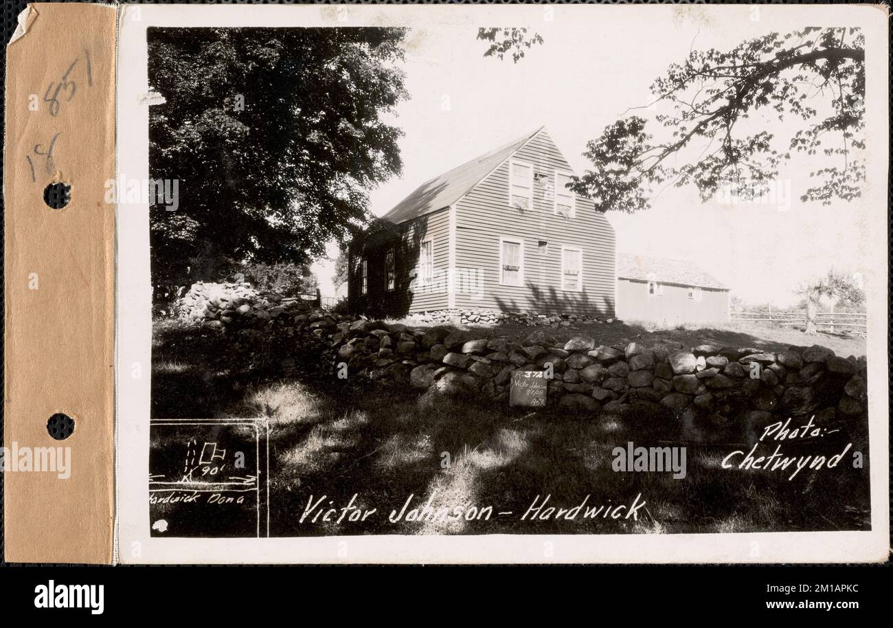 Victor Johnson, shop, Hardwick, Mass., Sep. 8, 1928 : Parcel no. 372-7 ...