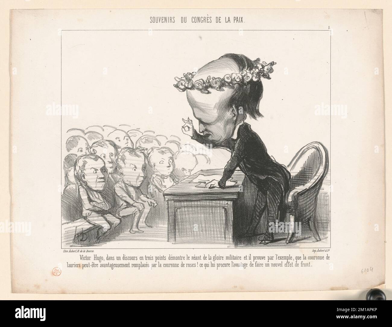 Victor Hugo, dans un discours en trois points... , Authors, Hugo ...