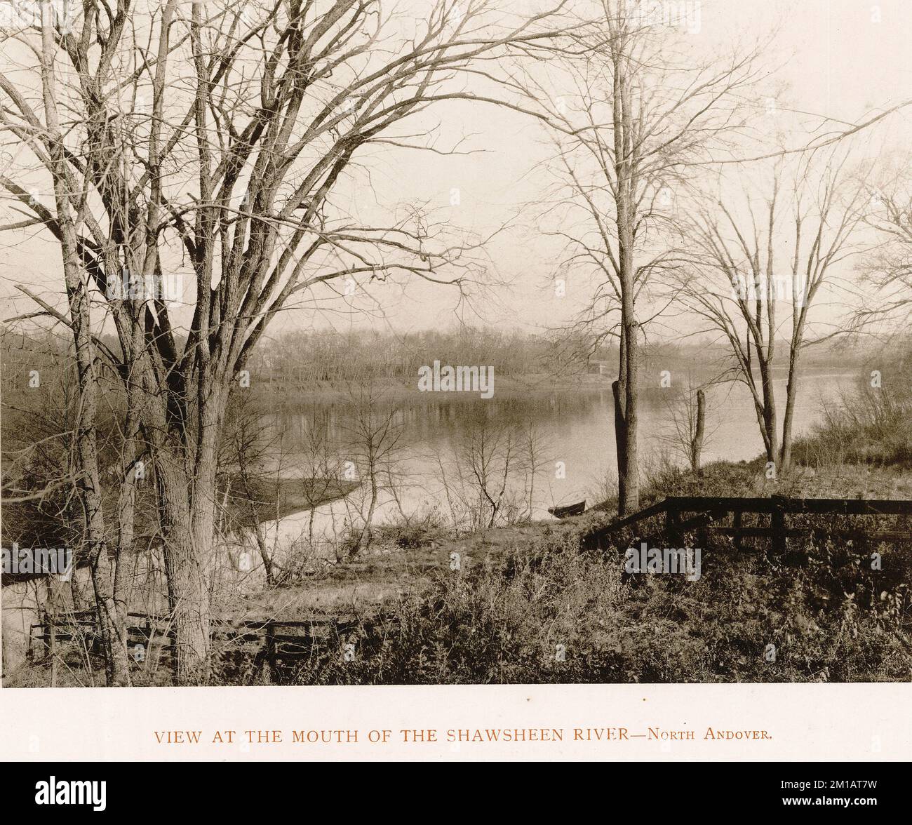View at the mouth of the Shawsheen River, North Andover , Rivers, Art ...