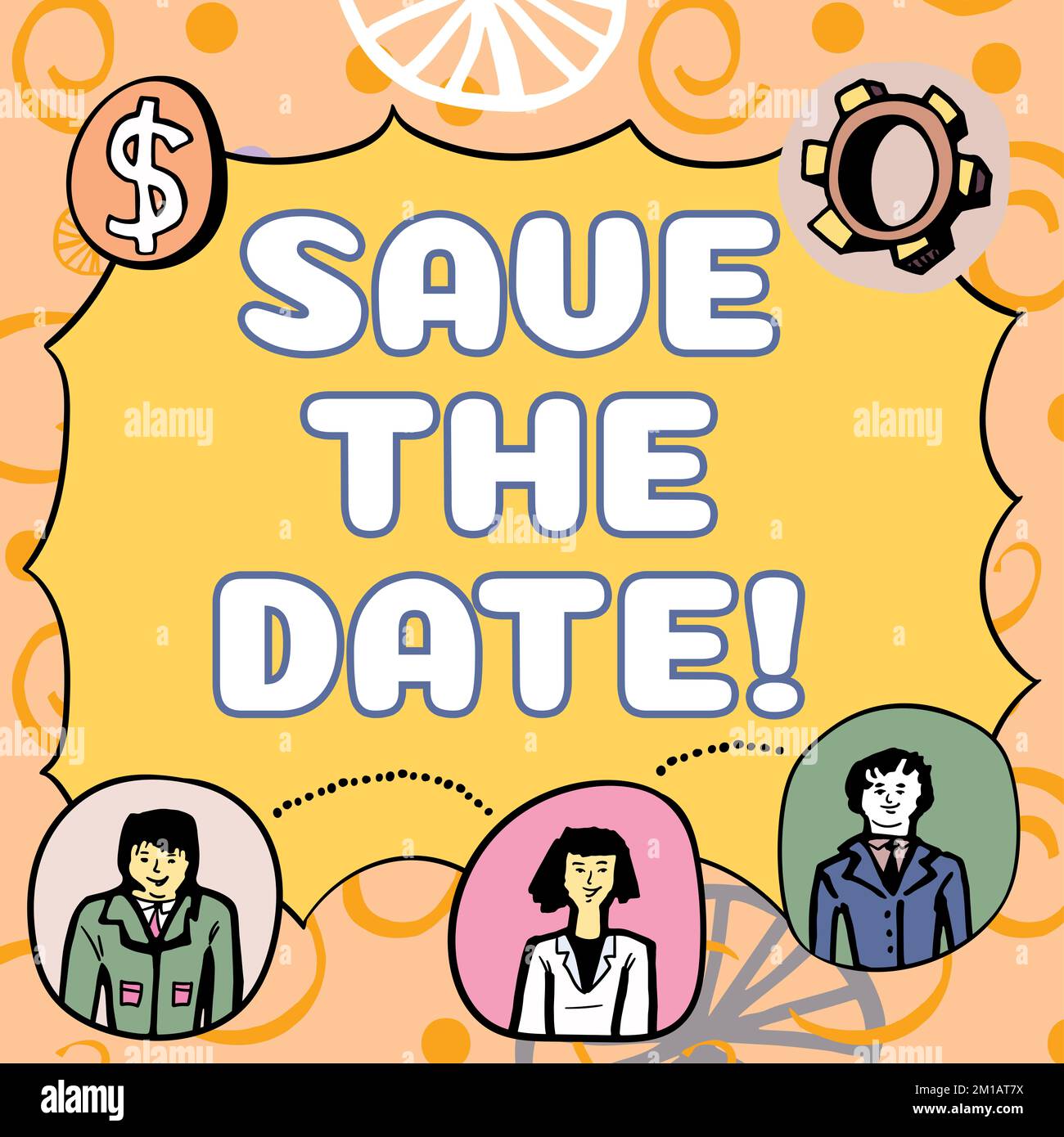 Hand writing sign Save The Date. Word Written on Remembering the schedule Mark the calendar ...