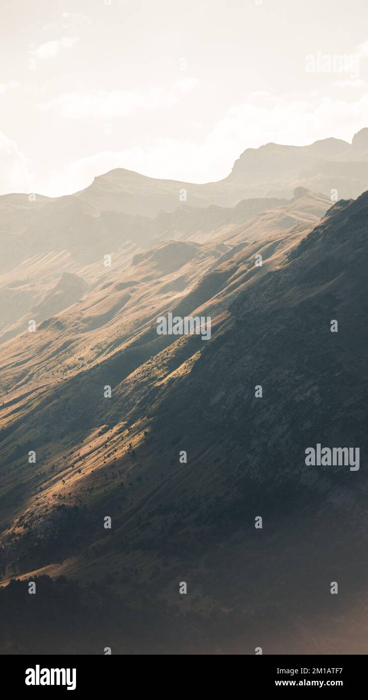Beautiful view mountains on sunny hi-res stock photography and images ...