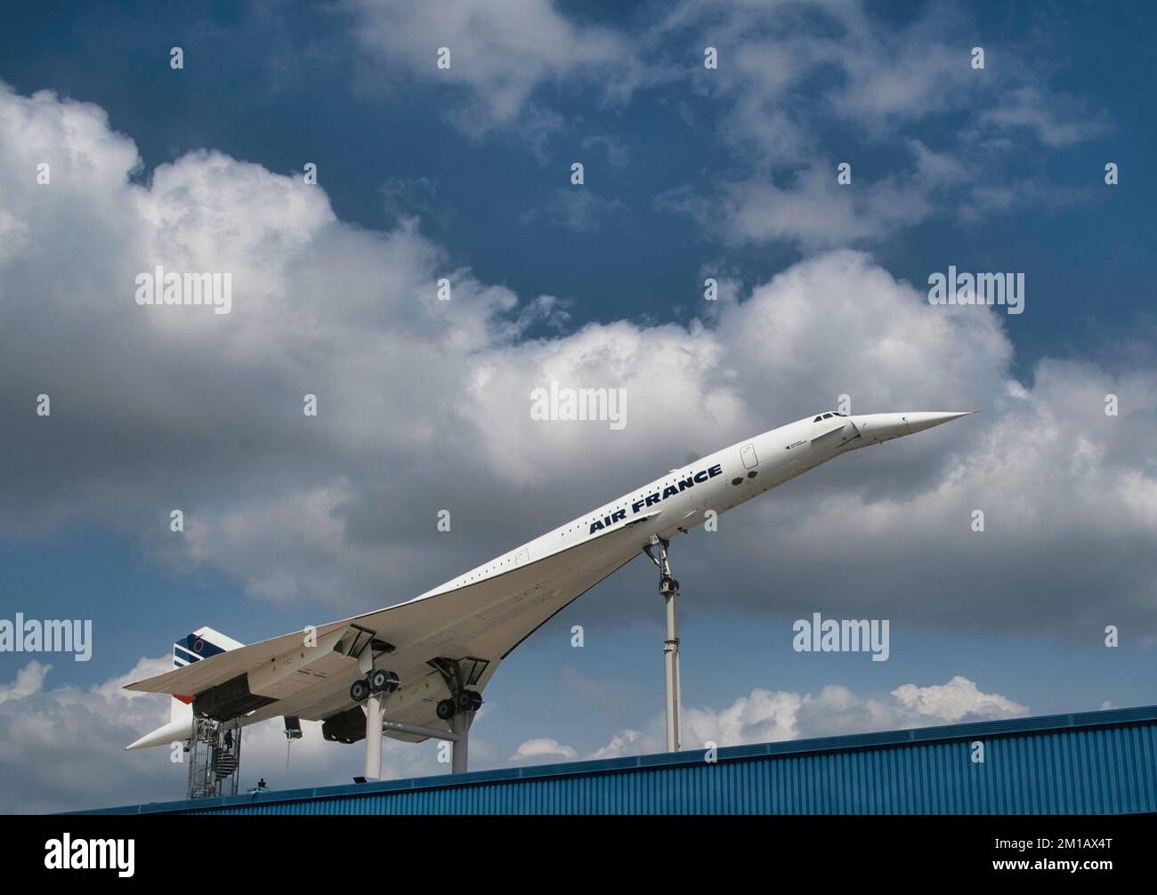 Air France Concorde on display at the Technik Museum, Sinsheim, Speyer ...