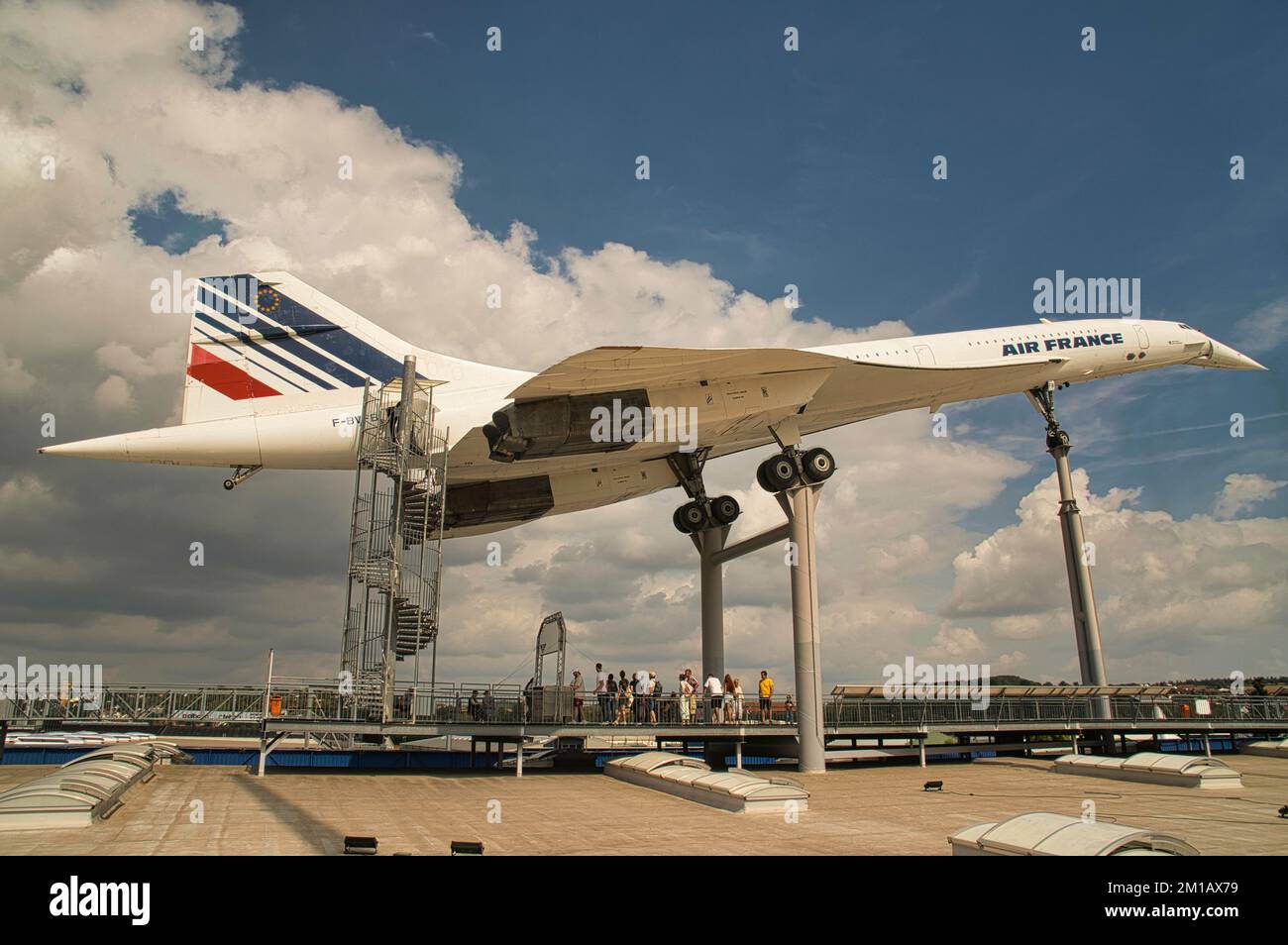 Air France Concorde on display at the Technik Museum, Sinsheim, Speyer ...