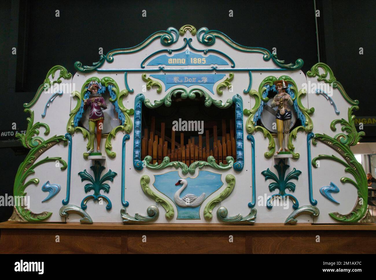 A restored Dutch Street Organ 'Het Swaantje' in the Technik Museum ...