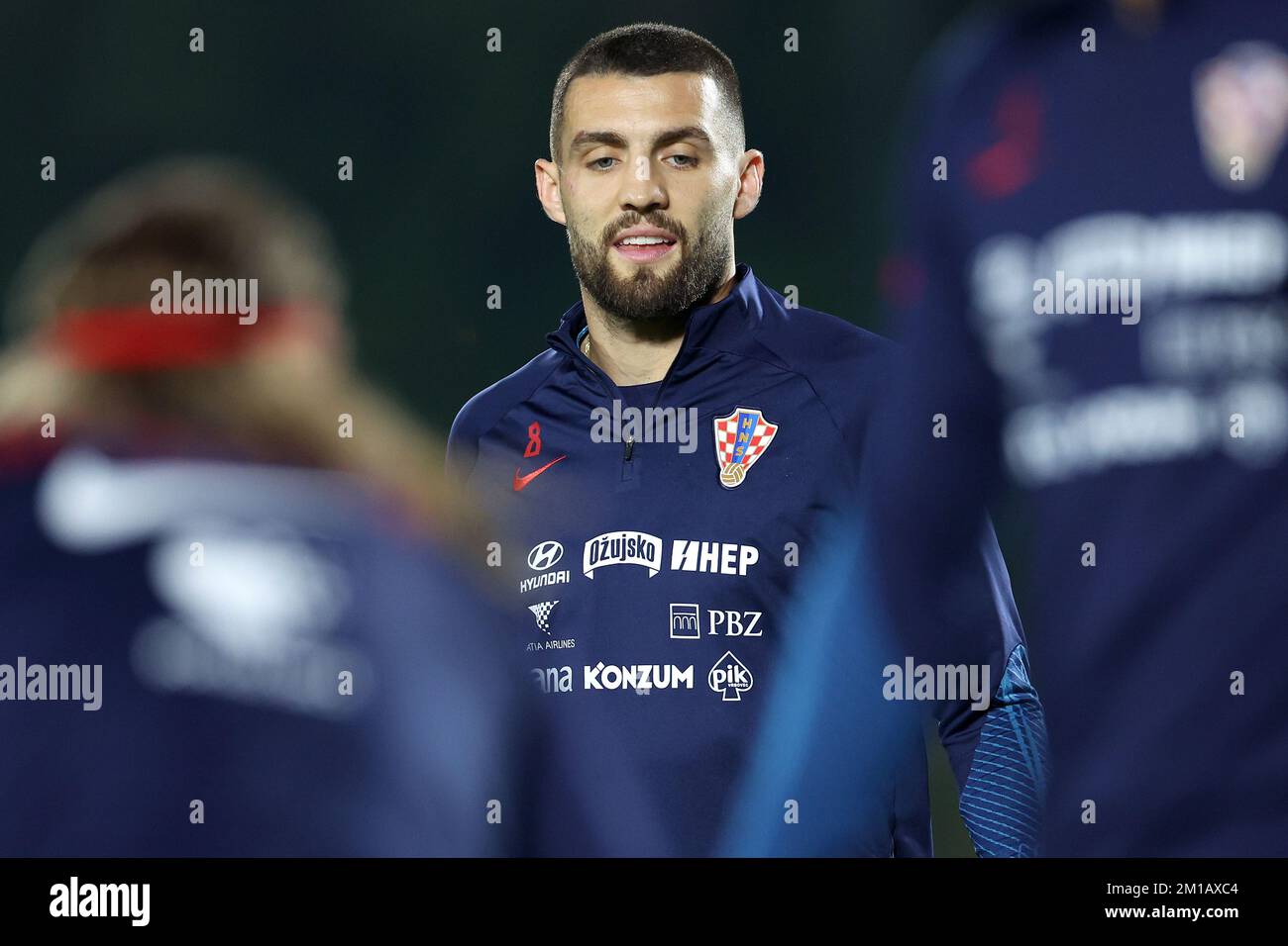 Doha, Qatar. 11th Dec, 2022. Mateo Kovacic during the training of the ...