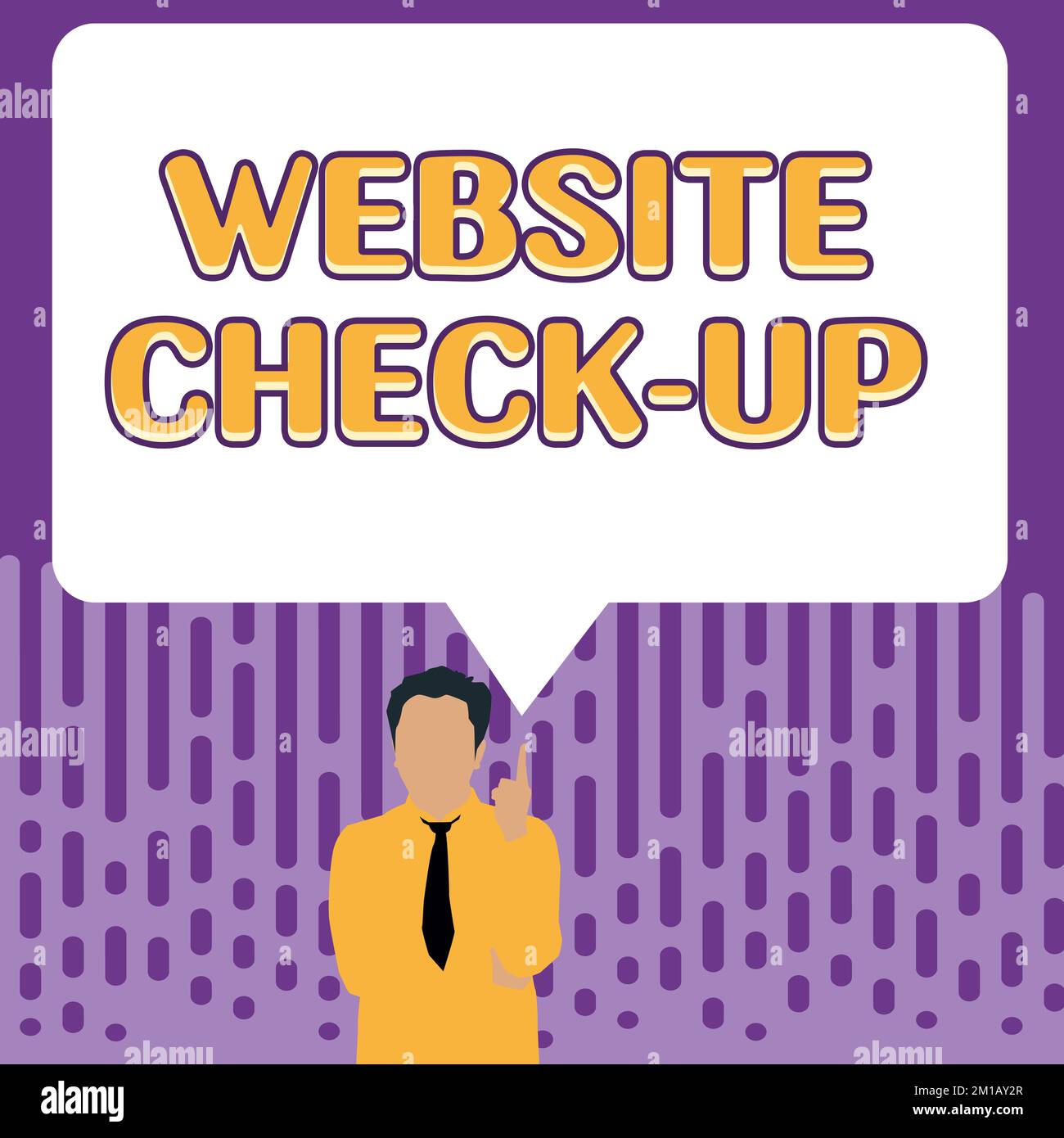 Conceptual caption Website Check Up. Business overview an examination ...