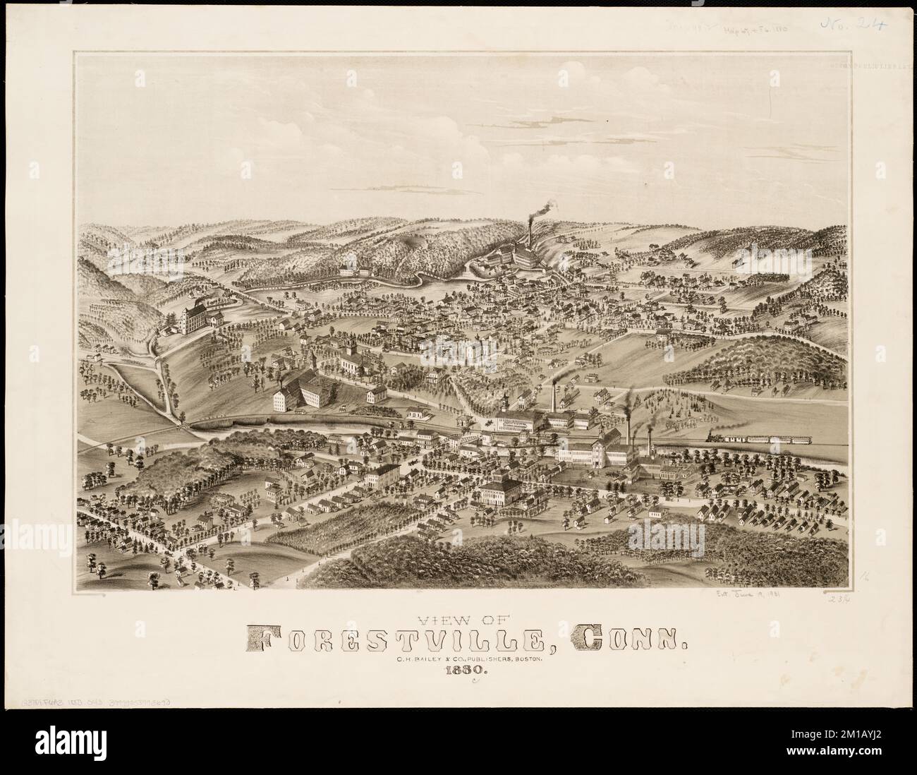 Map of forestville hi-res stock photography and images - Alamy