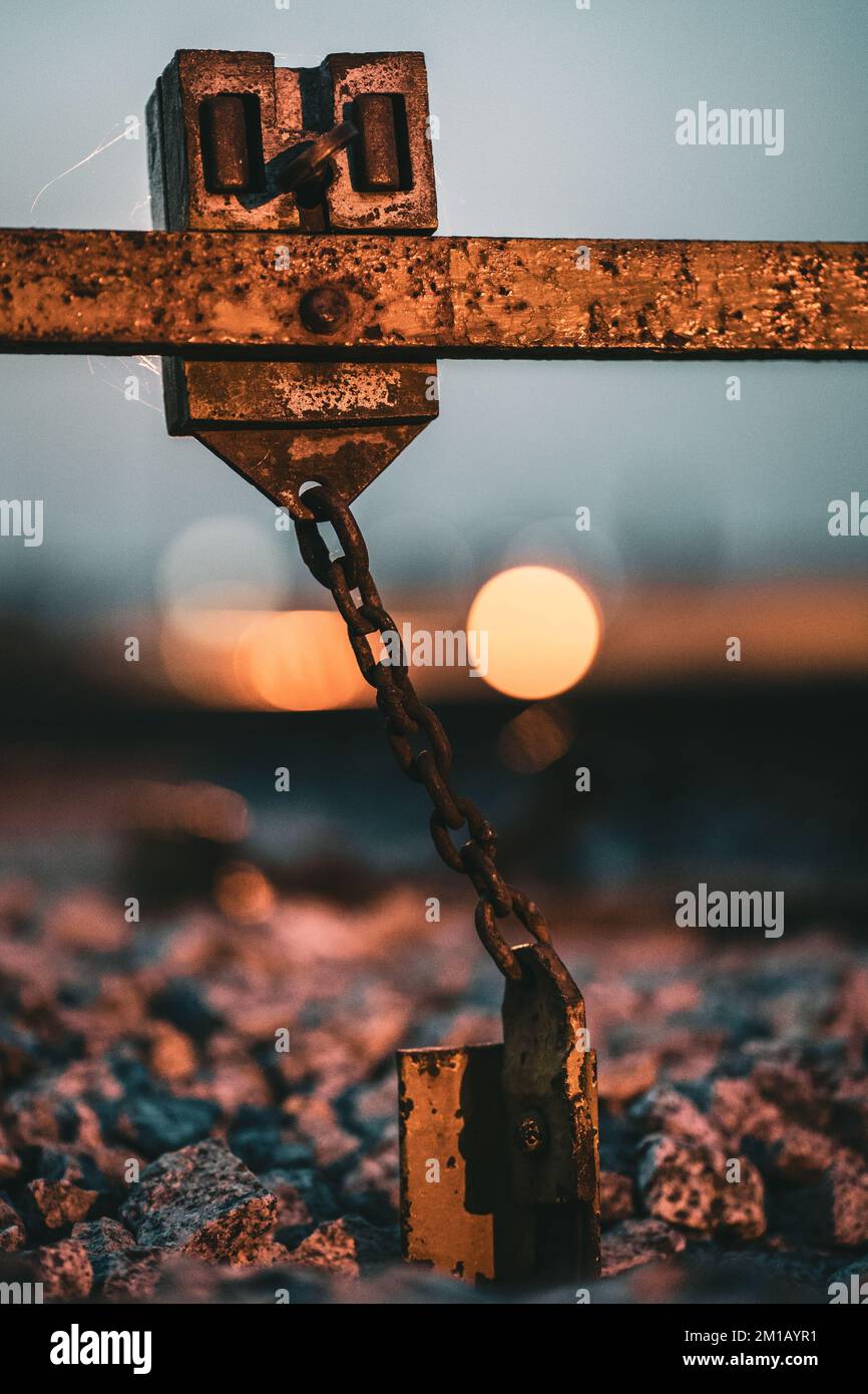 Rustic train track hi-res stock photography and images - Alamy