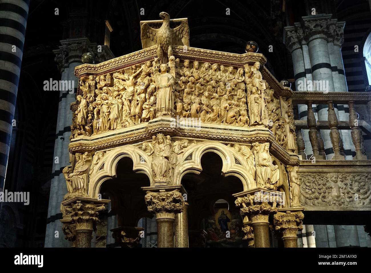 pulpit, Metropolitan Cathedral of Saint Mary of the Assumption ...