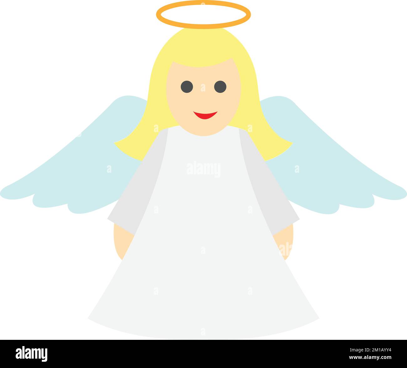 Christmas angel cartoon hi-res stock photography and images - Alamy