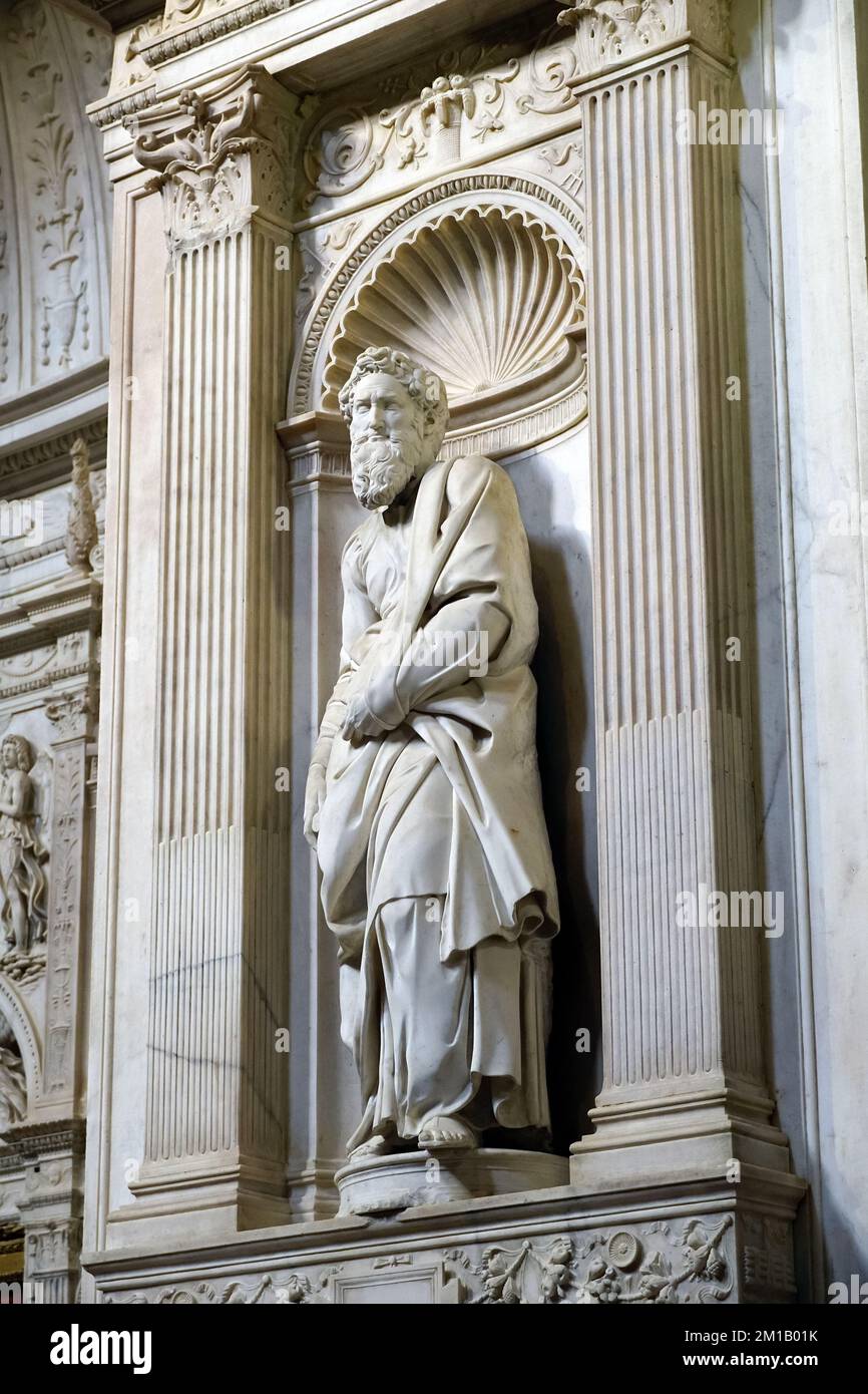 St. Paul by Michelangelo, Metropolitan Cathedral of Saint Mary of the ...
