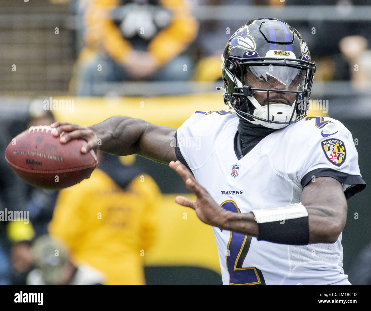 Pittsburgh, United States. 11th Dec, 2022. Baltimore Ravens quarterback ...