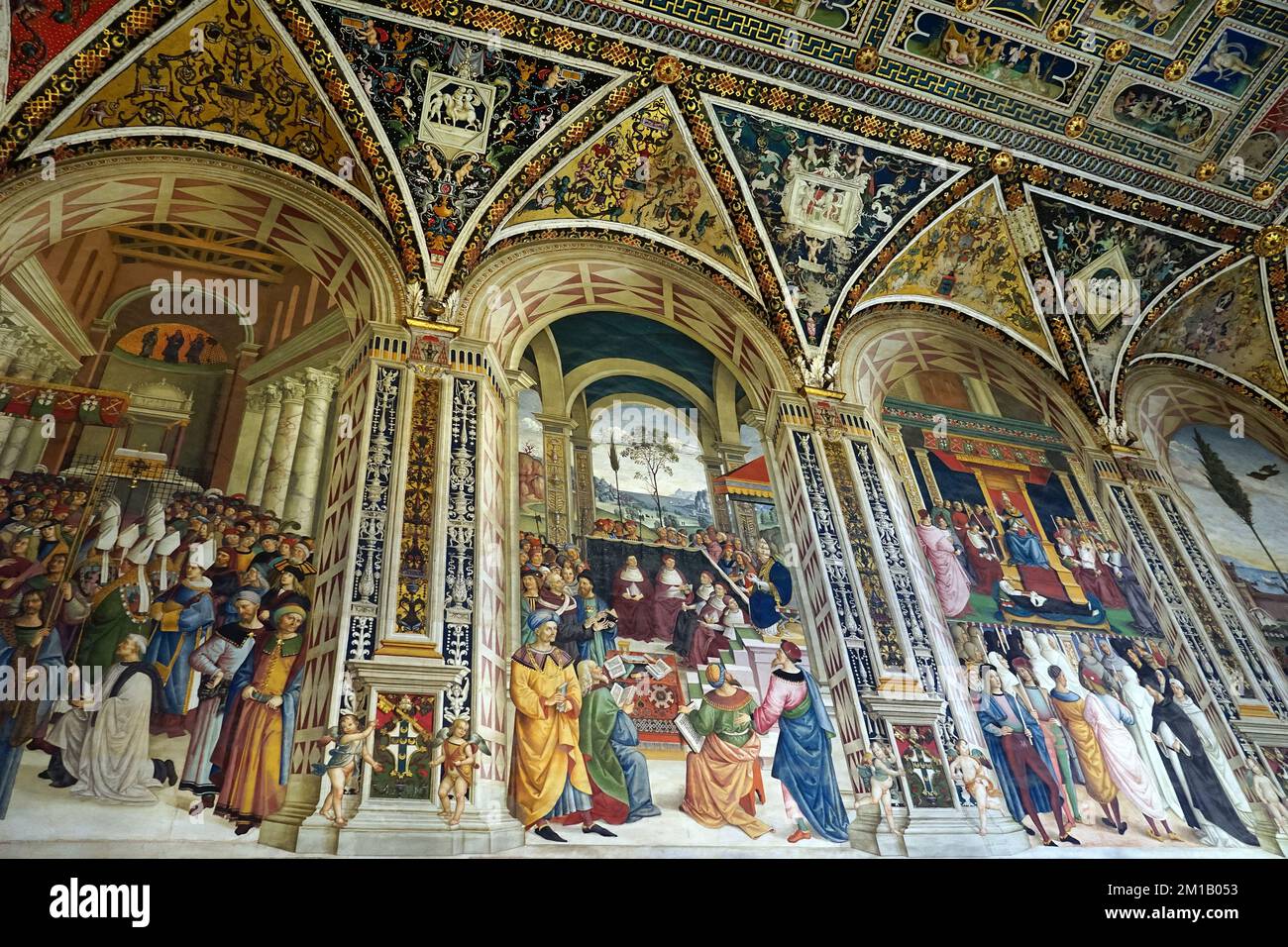 Piccolomini Library, Metropolitan Cathedral of Saint Mary of the ...