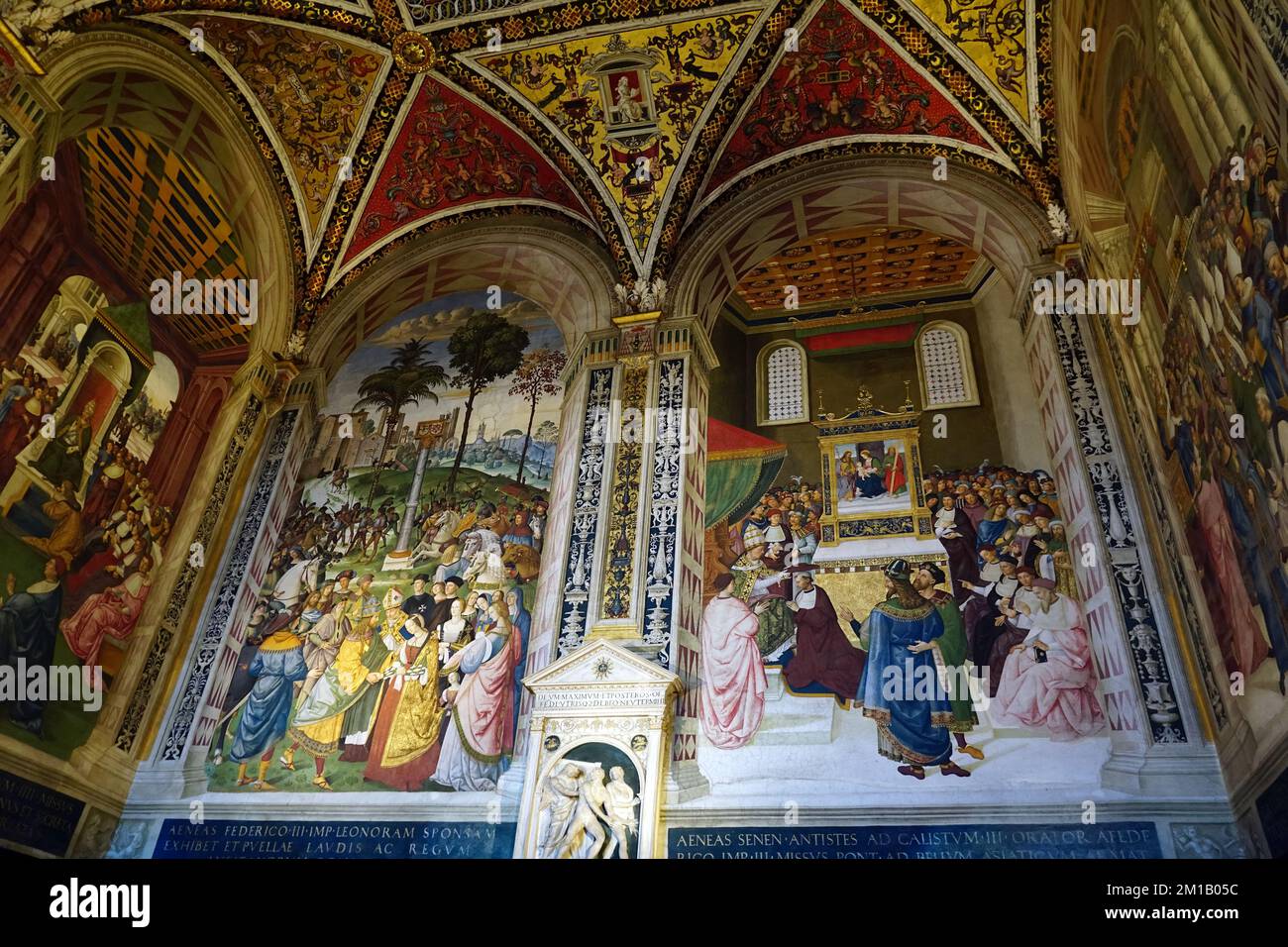 Piccolomini Library, Metropolitan Cathedral of Saint Mary of the ...