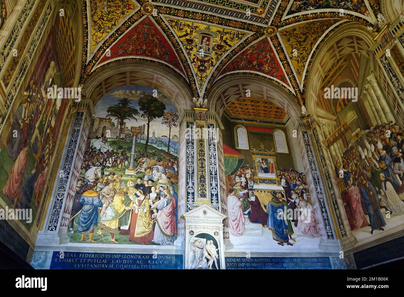 Piccolomini Library, Metropolitan Cathedral of Saint Mary of the ...